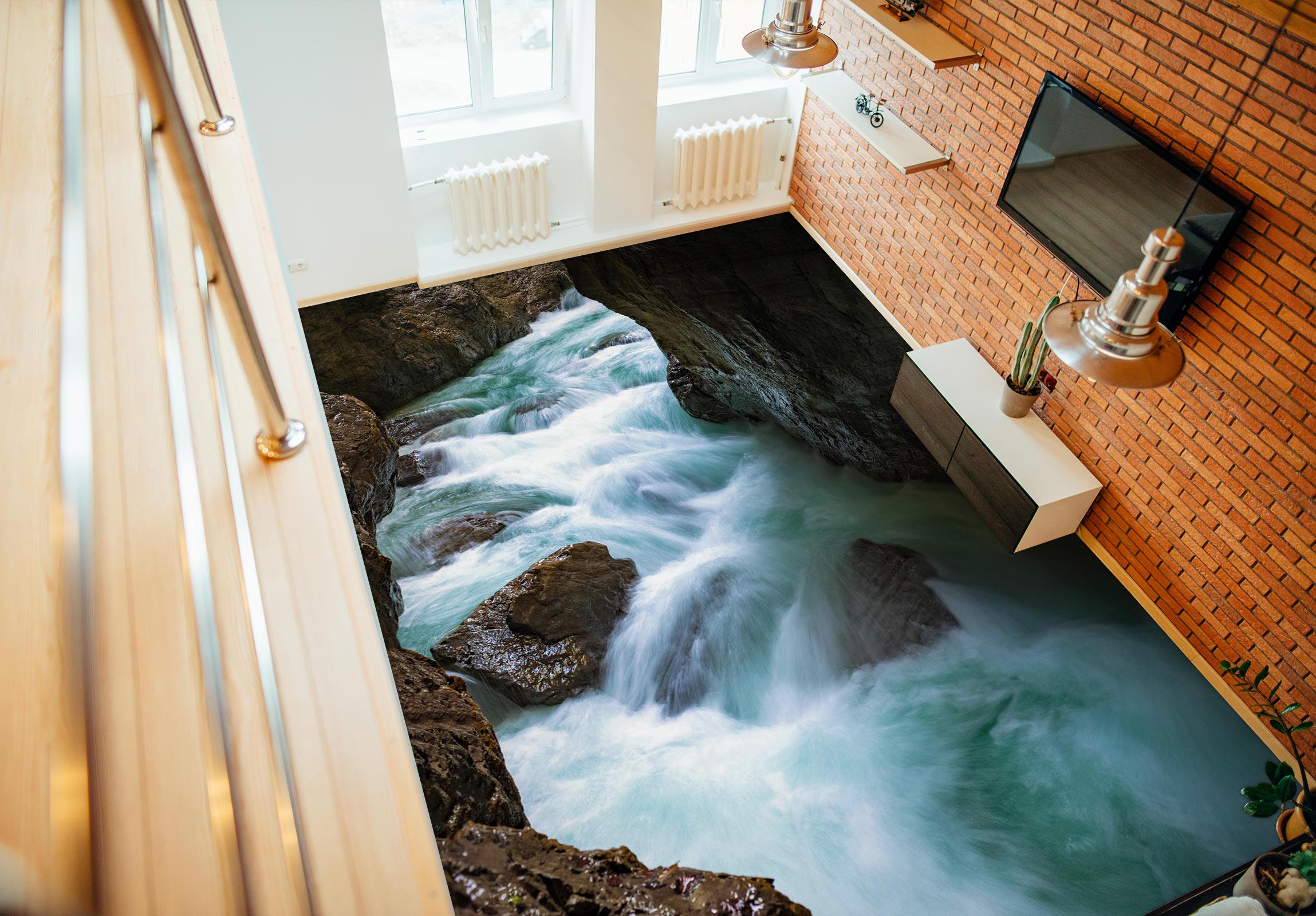 Wallpaper Moving Water